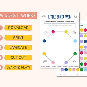 Printable Educational Game for Kids, Montessori Activity, Homeschool ...