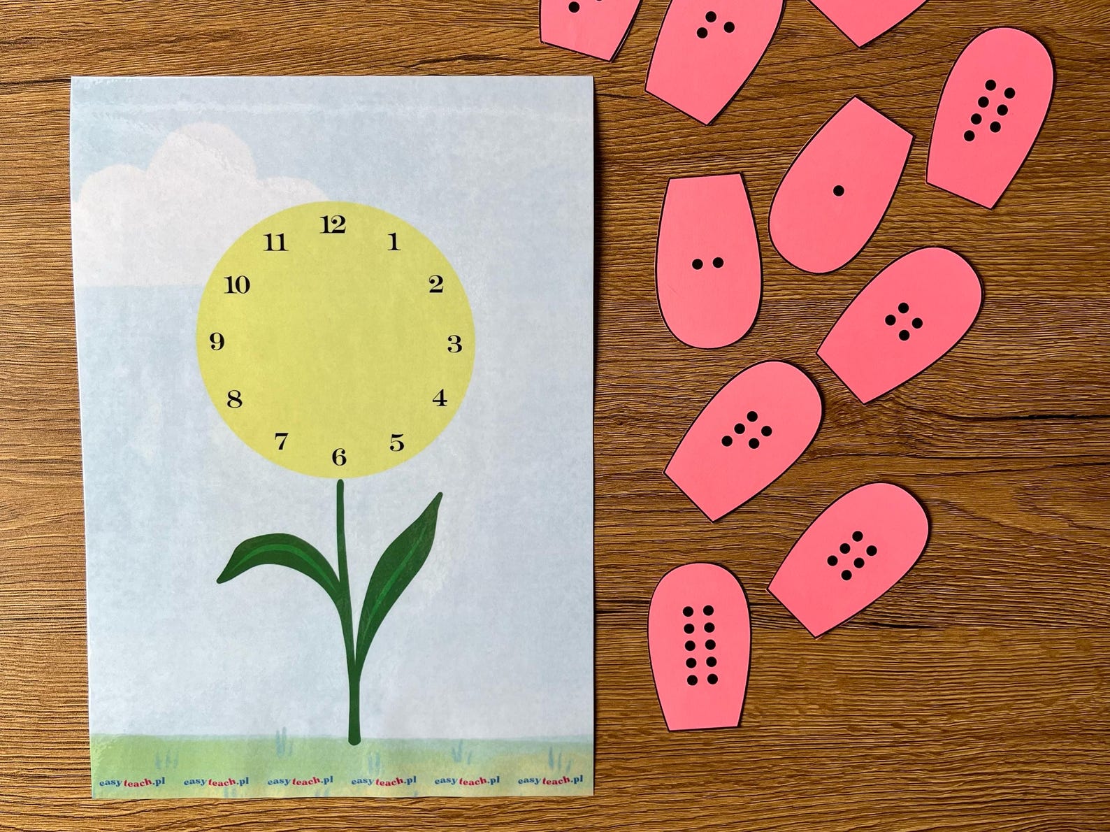 Number Matching Math Game for Kids, Printable Educational Activity ...