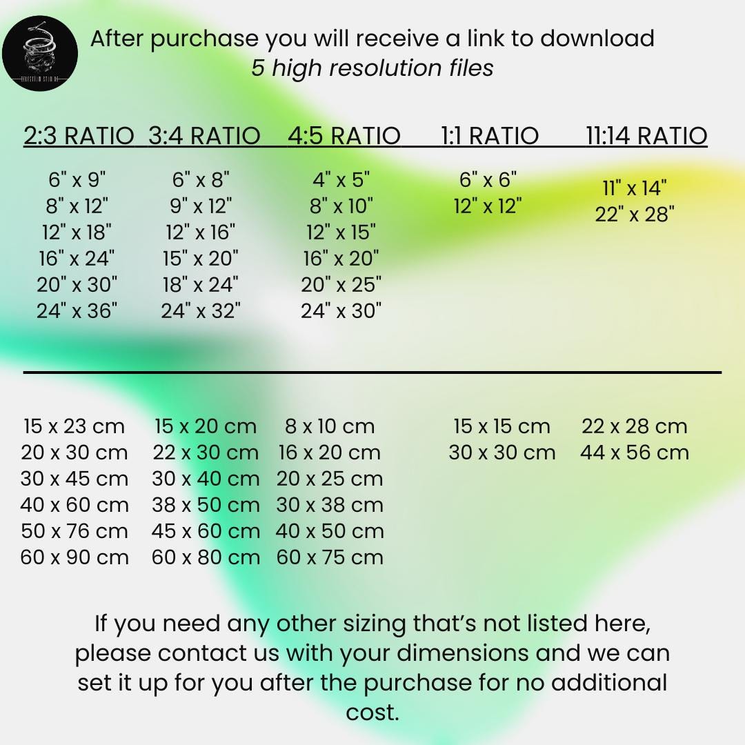 Large Cyberpunk Glam Fashion Contemporary Vibrant Digital Wall Art Home ...