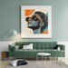 Large Bold Retro Chic Glam Fashion Surrealism Contemporary Digital Wall ...
