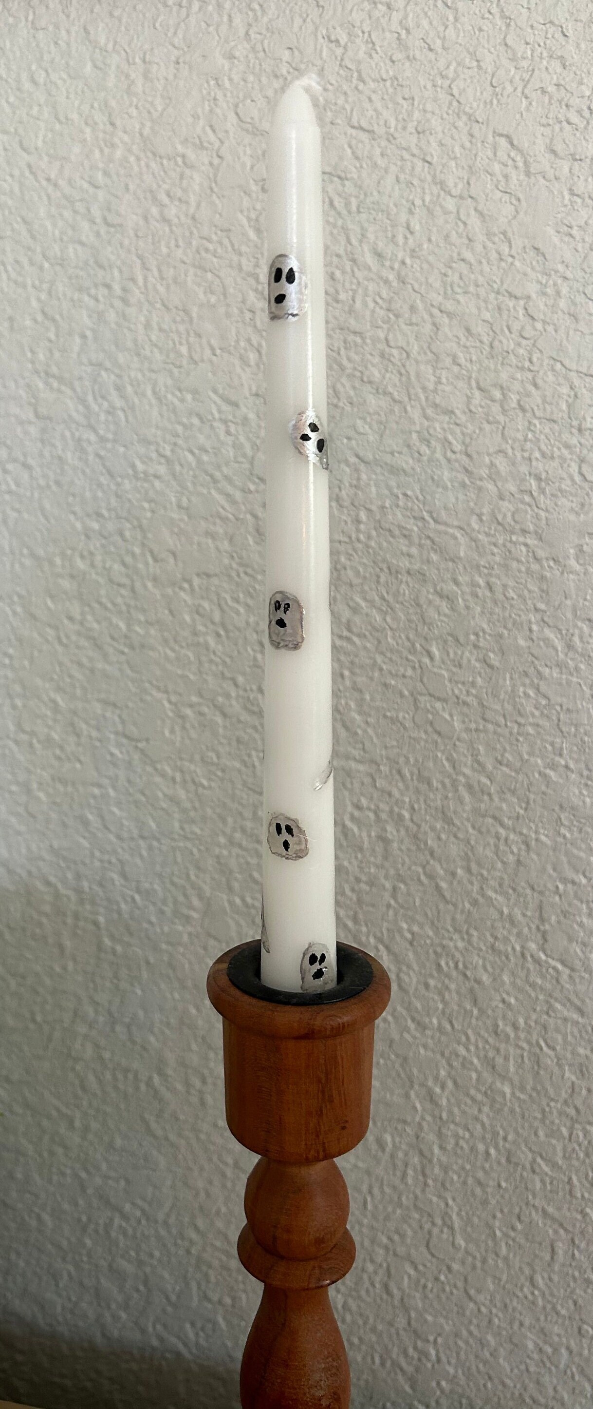 Hand Painted Taper Candles - Etsy