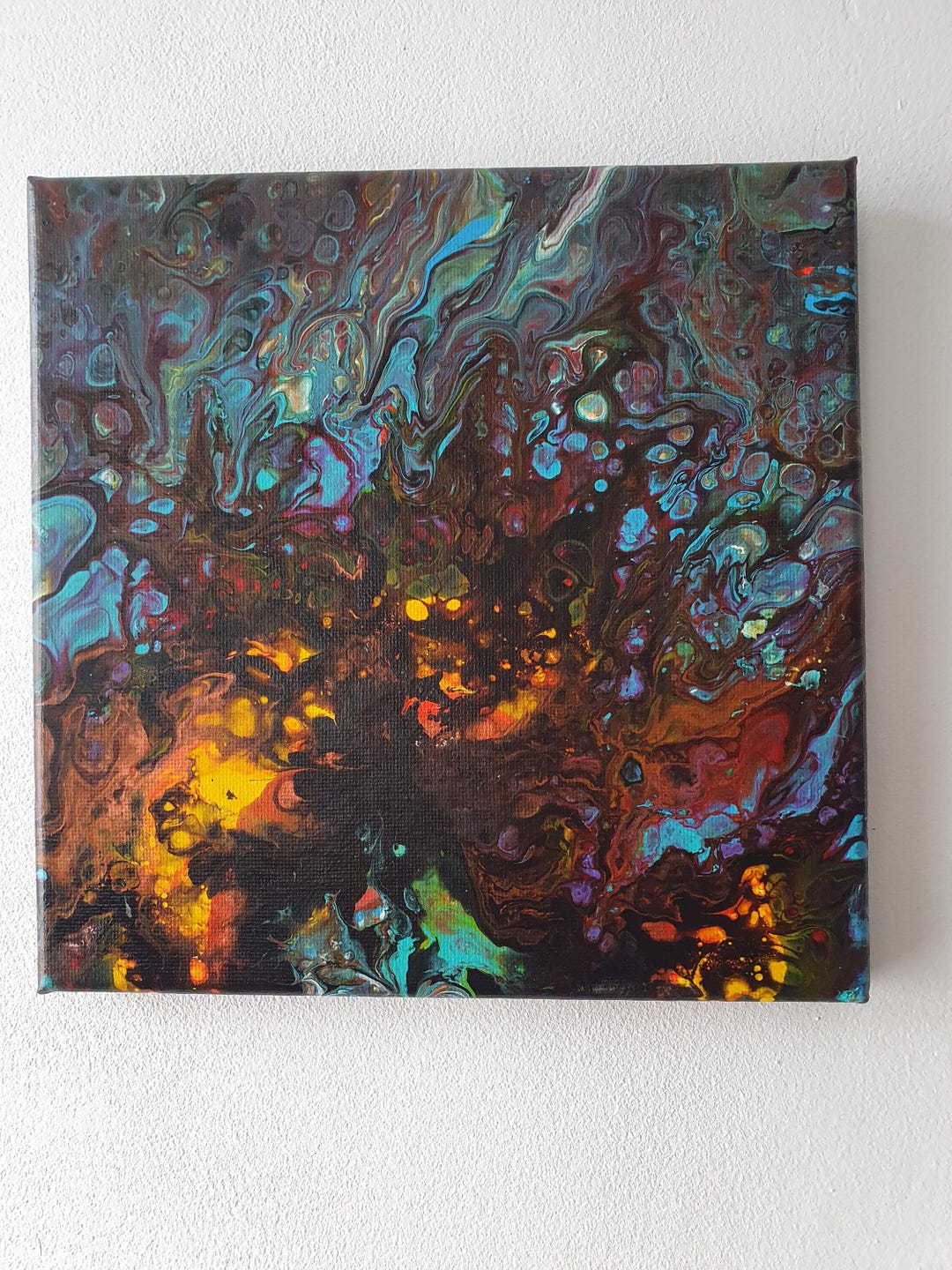 Original Fluid Art Acrylic Painting - Etsy