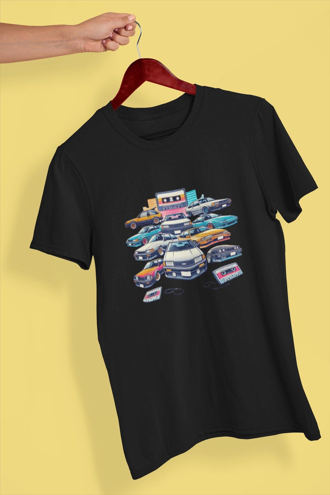 Retro Cassette Tape Tee, Vintage Music Shirt, 90s Boombox T-shirt ...