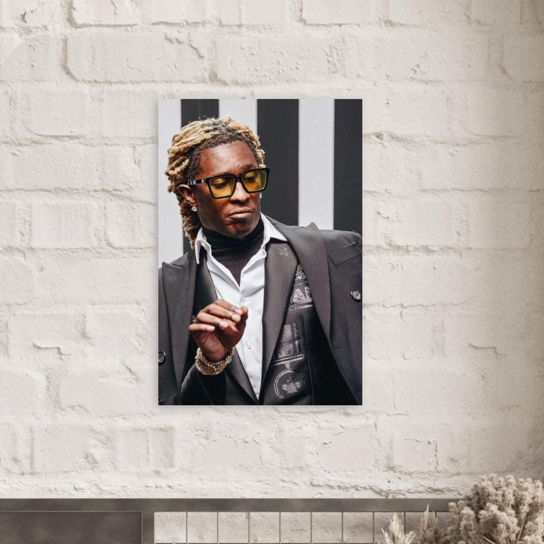 Young Thug Poster I Fashion Poster I Hip Hop Poster I Free Young Thug ...