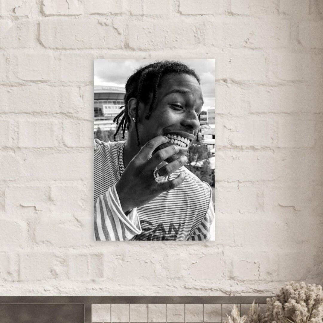 Asap Rocky Poster I Fashion Poster I Music Poster I Hip Hop Poster - Etsy