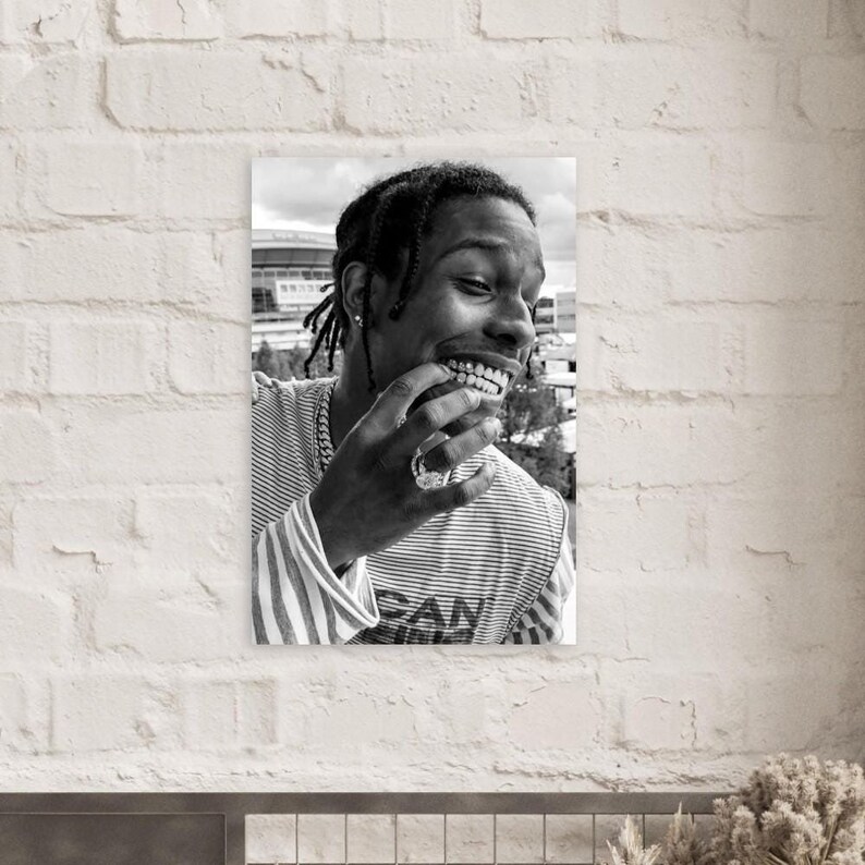 Asap Rocky Poster I Fashion Poster I Music Poster I Hip Hop Poster - Etsy
