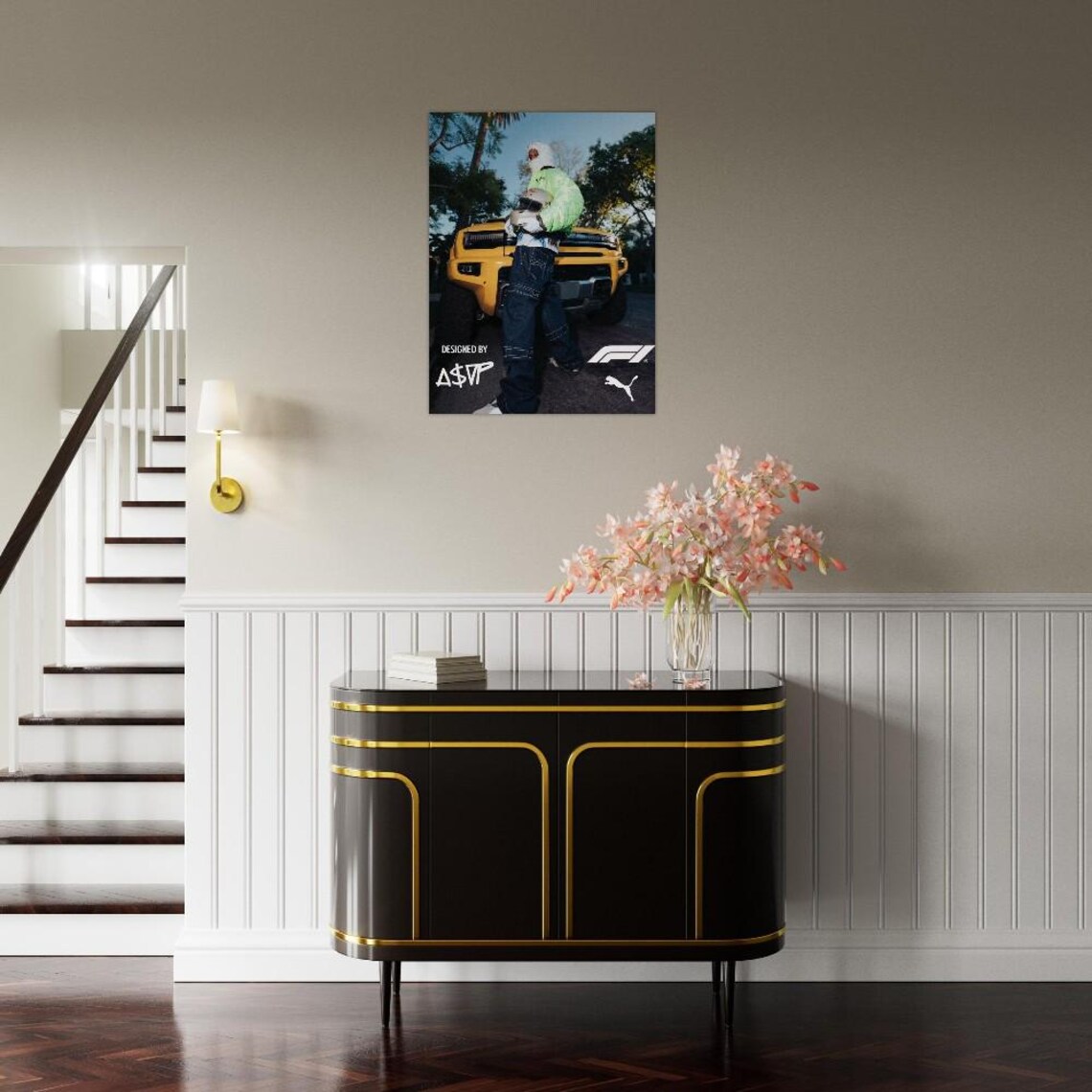 Asap Rocky Poster I Fashion Poster I Asap Rocky Puma I Hip Hop Poster I ...