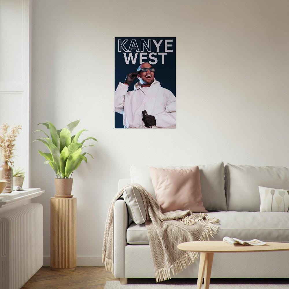 Kanye West Poster I YE Poster I Graduation Album Poster I Hip Hop ...