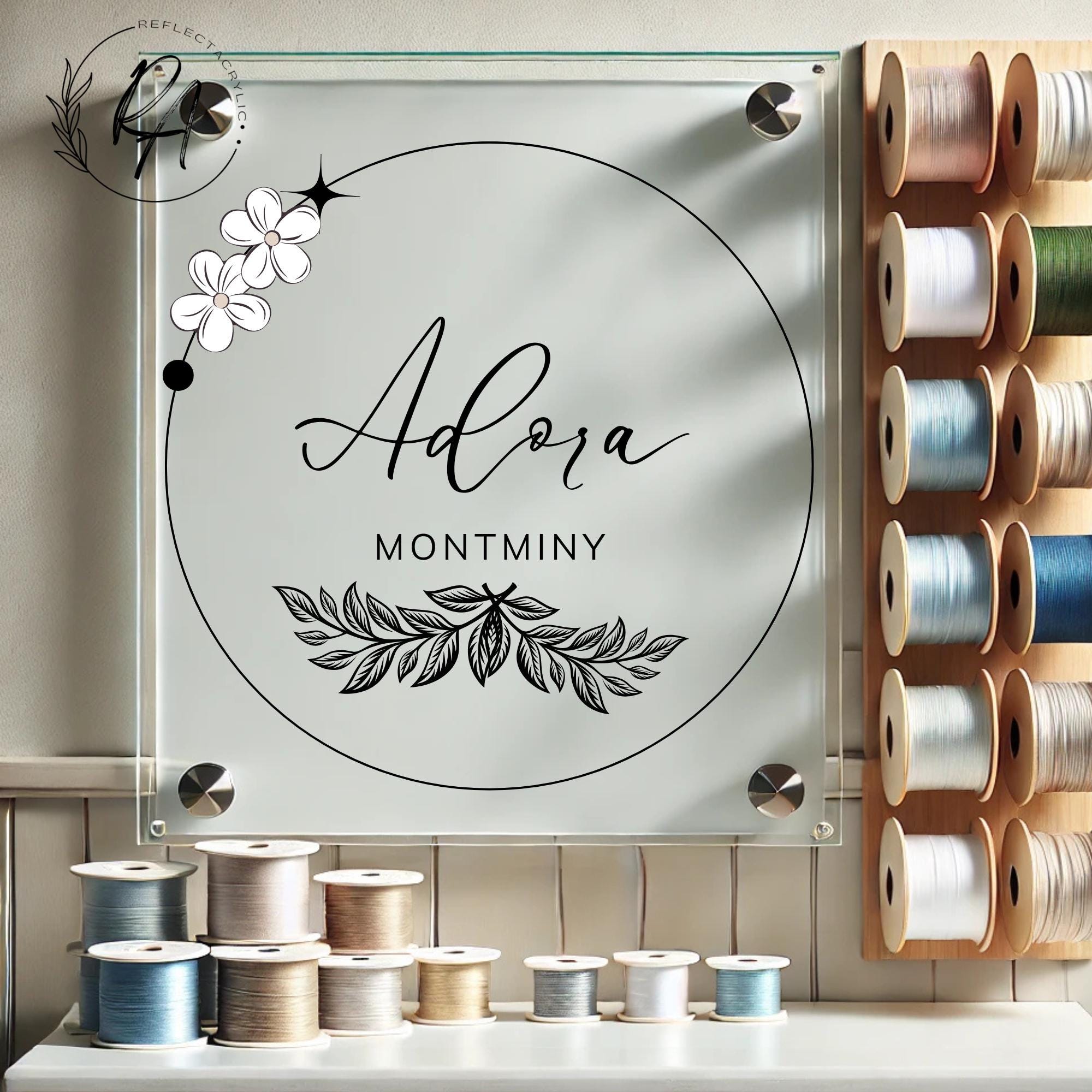 Dream Studio Waiting Room Sign Elegant Acrylic Wall Display Sleek ...