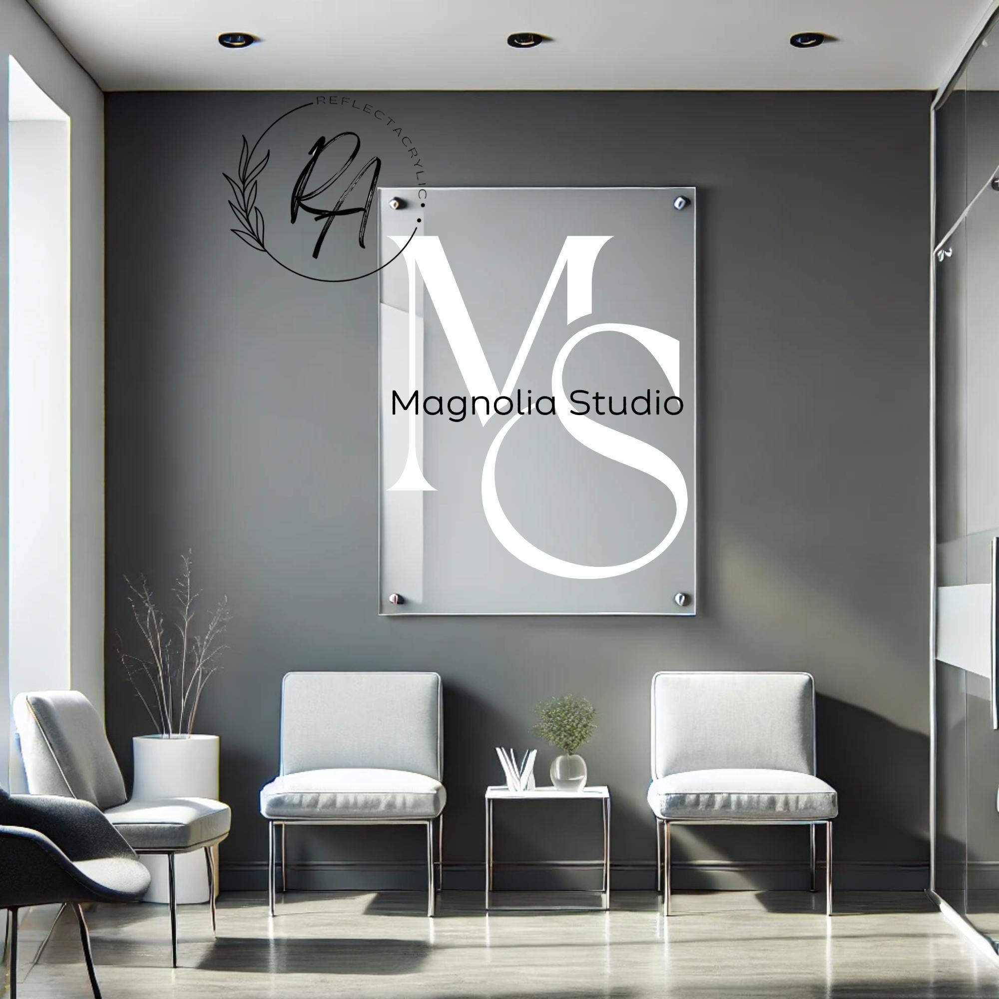 Customize Logo Business Sign,personalized Name/logo, Modern Office ...