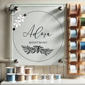 Modern Acrylic Reception Sign - Sleek Office Decor for Professional ...