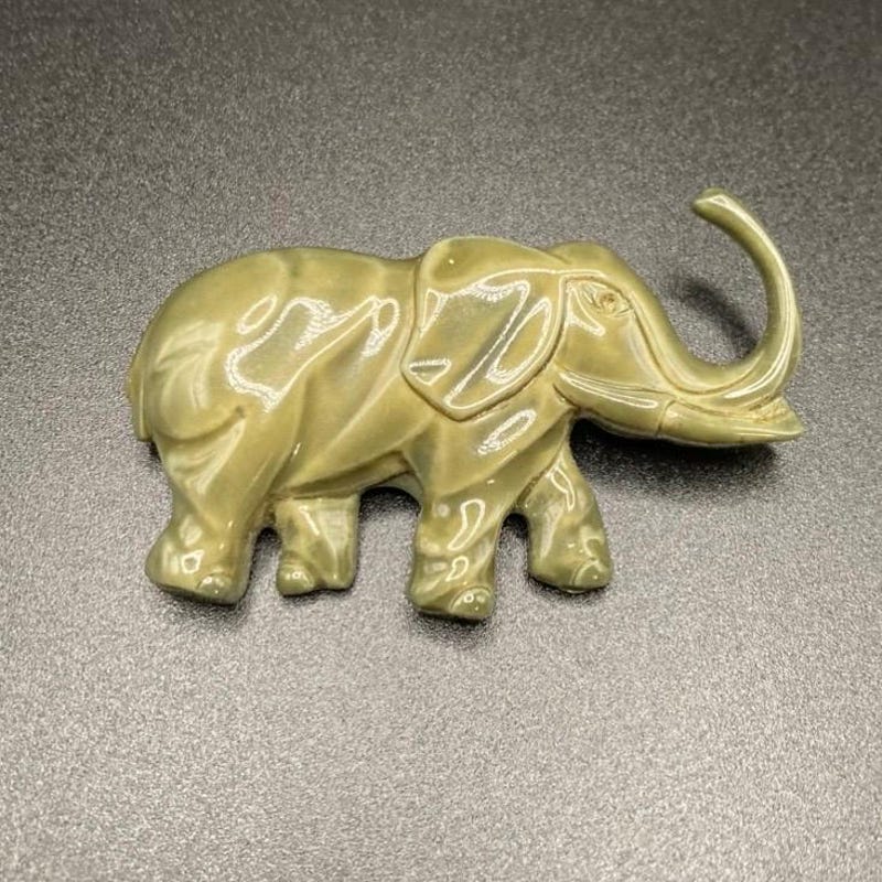 Elephant Brooch - Etsy
