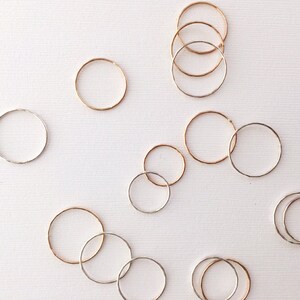 1 Stacking Ring Sterling Silver or 14k Gold Filled / Jewelry / Gifts ...