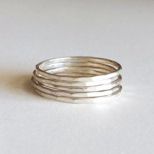 1 Stacking Ring Sterling Silver or 14k Gold Filled / Jewelry / Gifts ...
