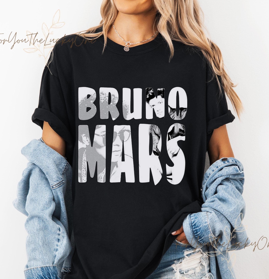 Bruno Mars Shirt Bruno Mars Merch T-shirt Music Shirt Shirt for Bruno ...