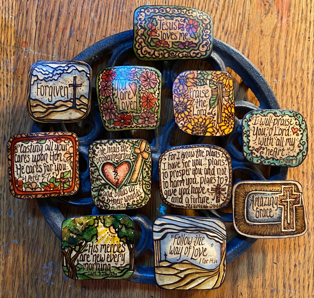 Scripture Magnet - Etsy