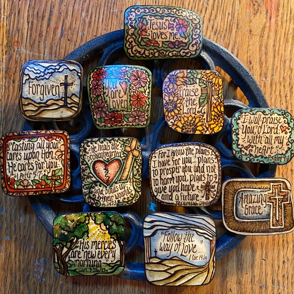 Scripture Magnet - Etsy