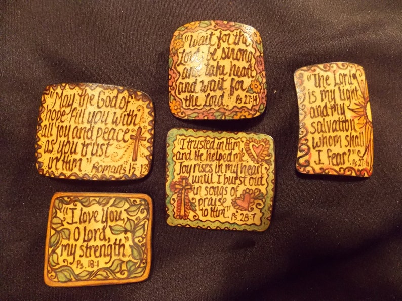 Scripture Magnet - Etsy