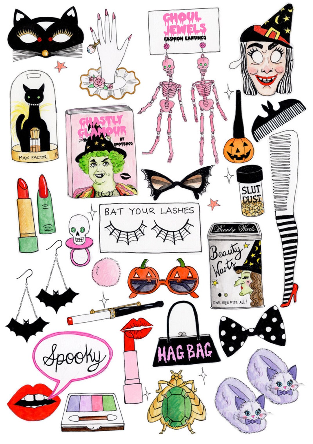 Witch Notebook (unlined Plain Paper) - Etsy