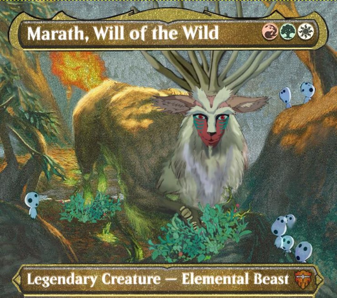Marath, Will of the Wild - Forest Spirit | Princess Mononoke - Etsy