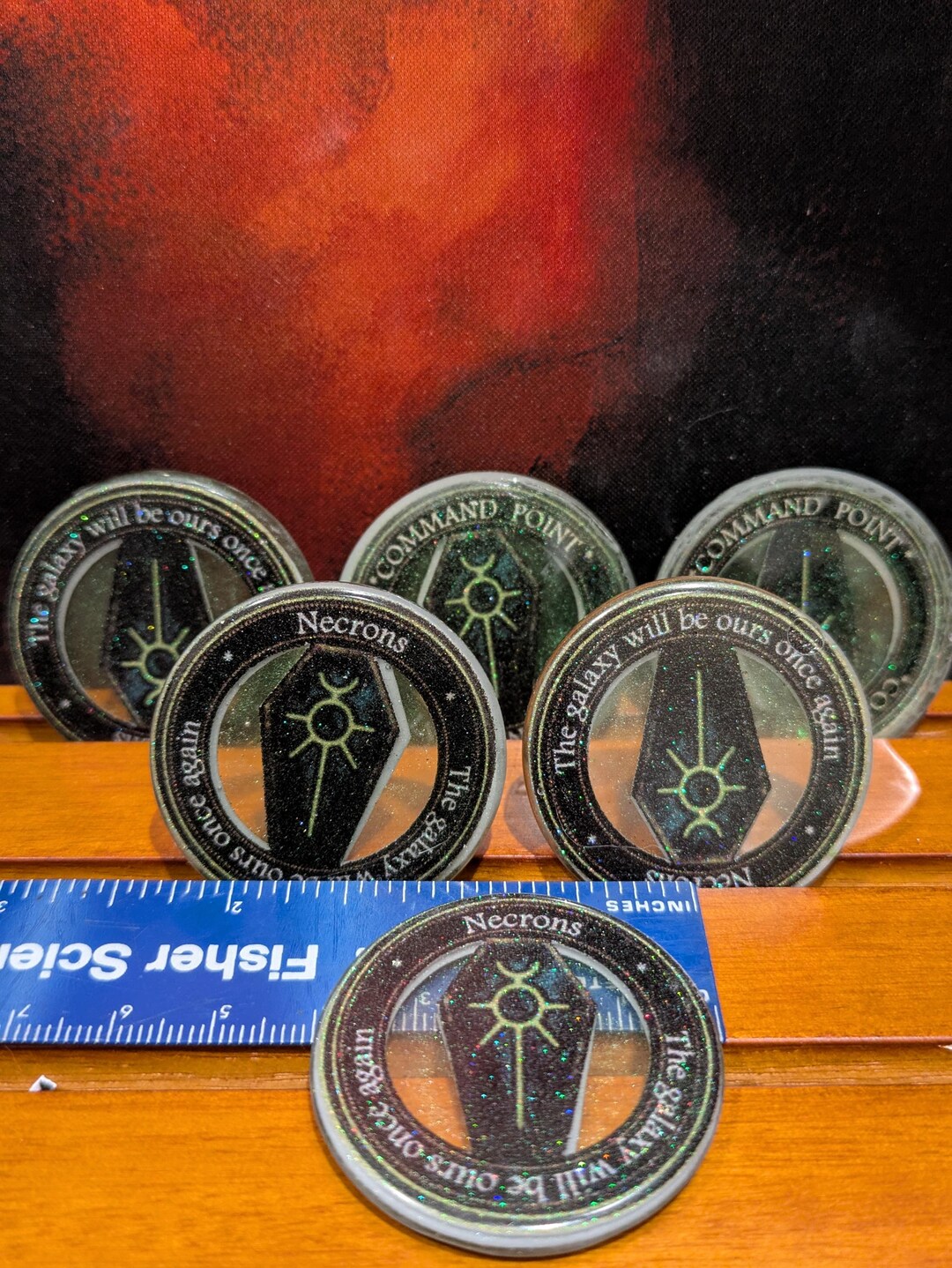 Necrons - Warhammer 40K Command Point Coins - Etsy