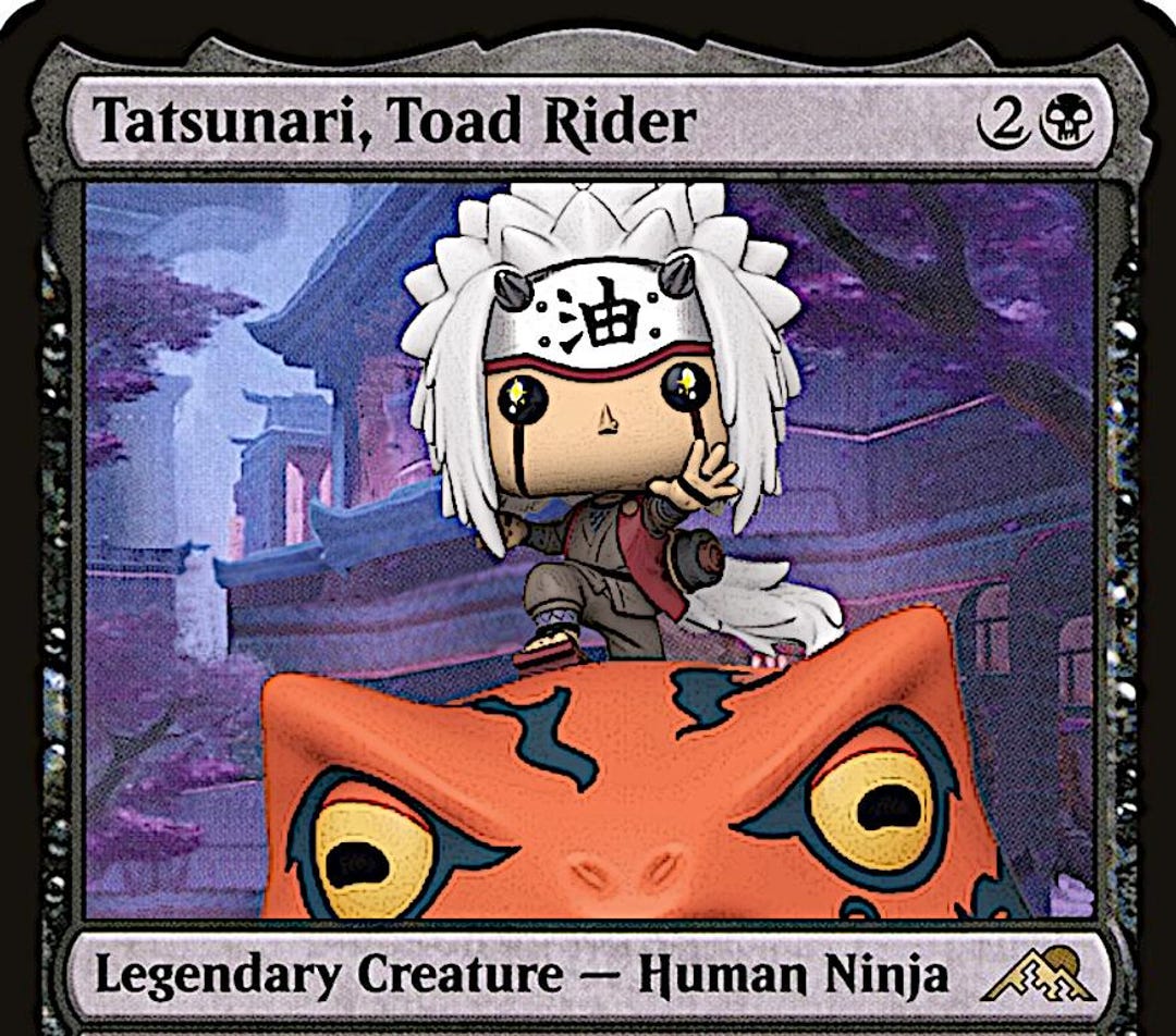 Tatsunari, Toad Rider - Chibi Cute Jiraiya | Naruto - Etsy