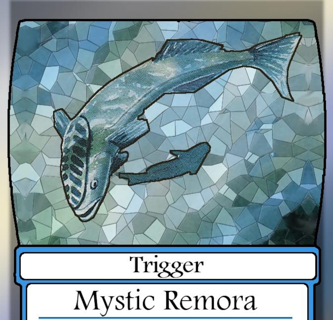 Mystic Remora (fish) Trigger Token - Etsy