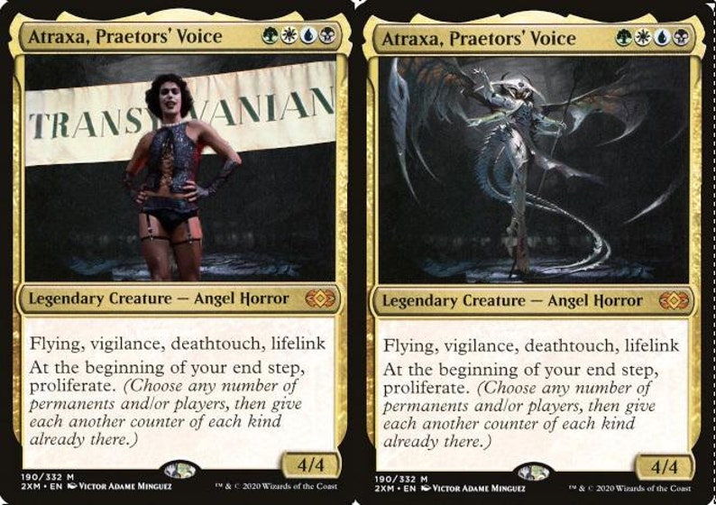 Atraxa, Praetors' Voice Frank-n-furter Rocky Horror Alter Sleeve - Etsy