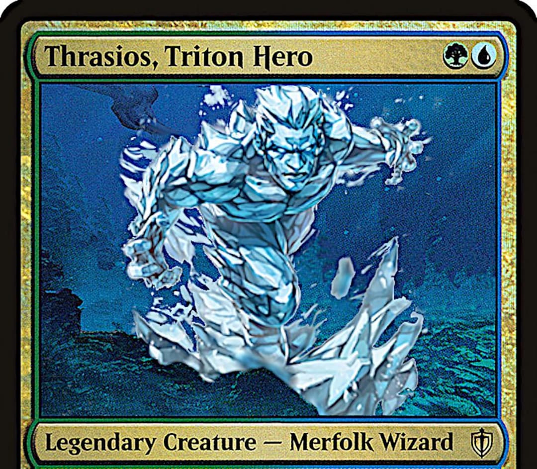Thrasios, Triton Hero - Iceman | Marvel Comics - Etsy