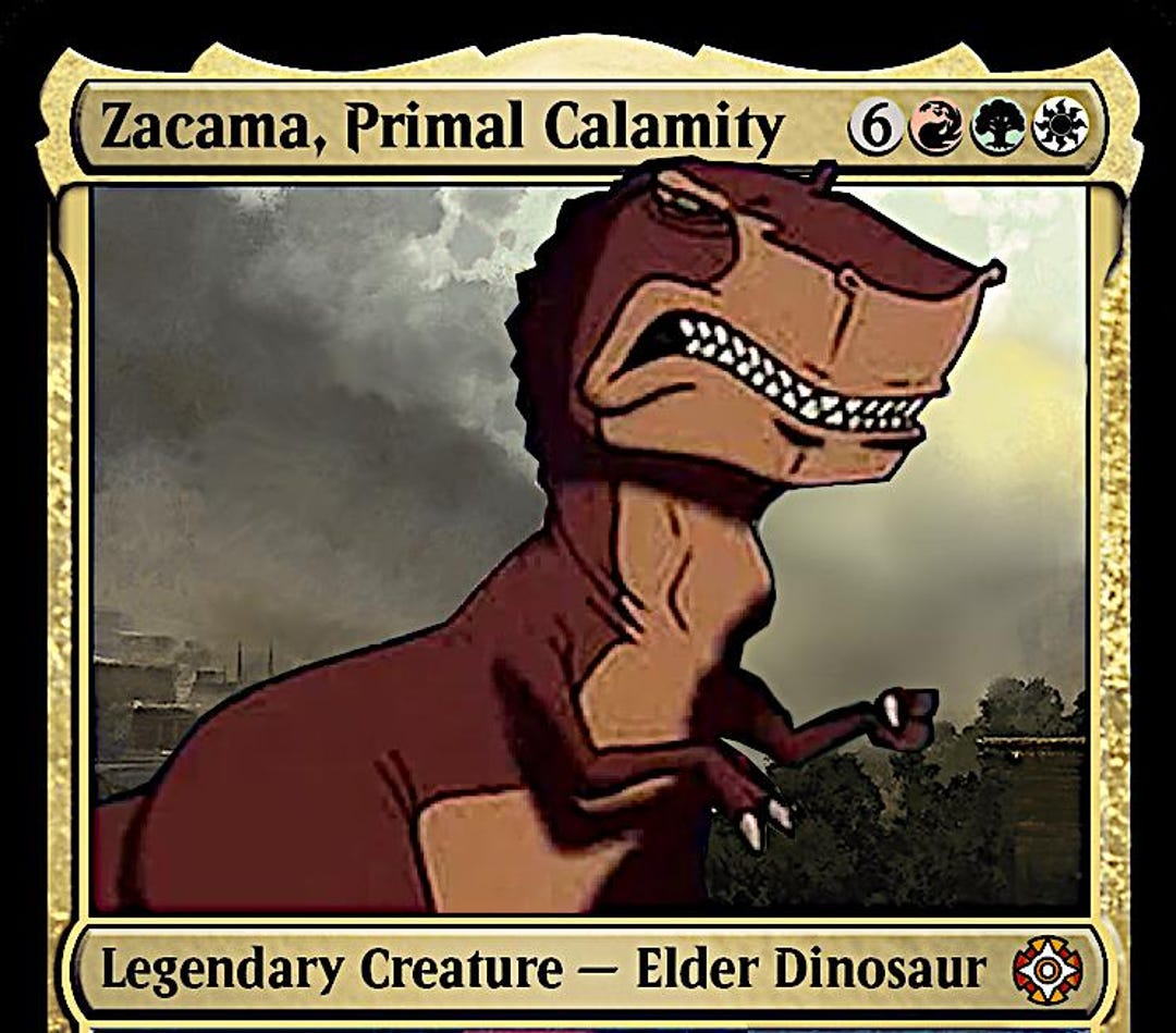 Zacama, Primal Calamity - Savage Rex | We're Back! A Dinosaur's Story ...
