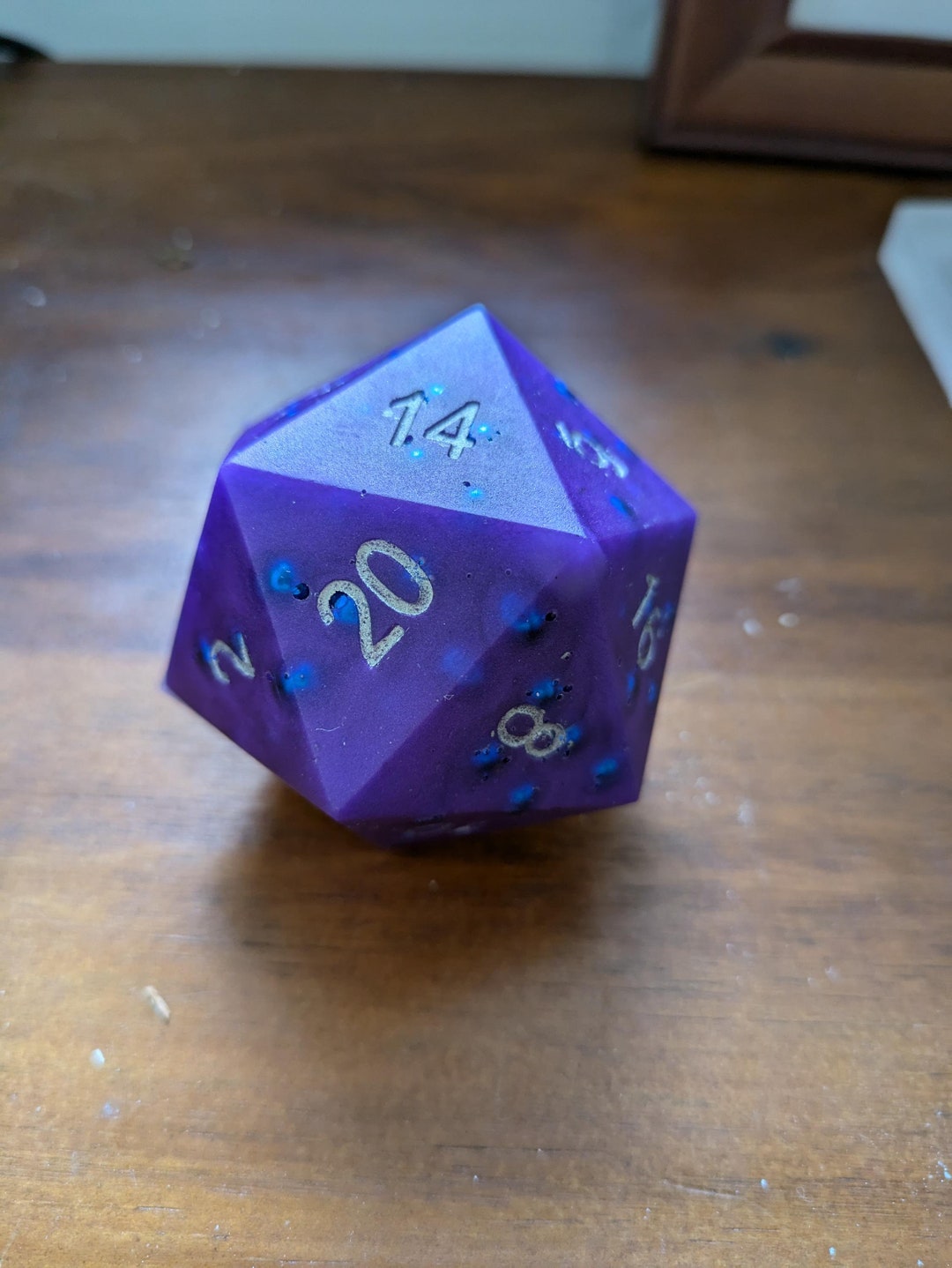 Jumbo 50mm Resin D20 Dice - Etsy