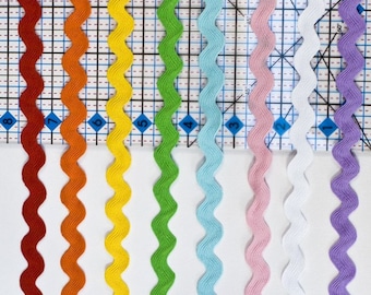 Ric Rac Rick Rack 5mm 14 Colors 2 Yds. of Each | Etsy