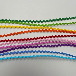 Puppy Special, 10 Spools of Ric Rac, 25 Yards Each, 3/8ths Inch - Etsy