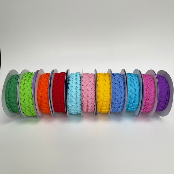 Puppy Special 10 Spools of Ric Rac 25 yards each 3/8ths | Etsy
