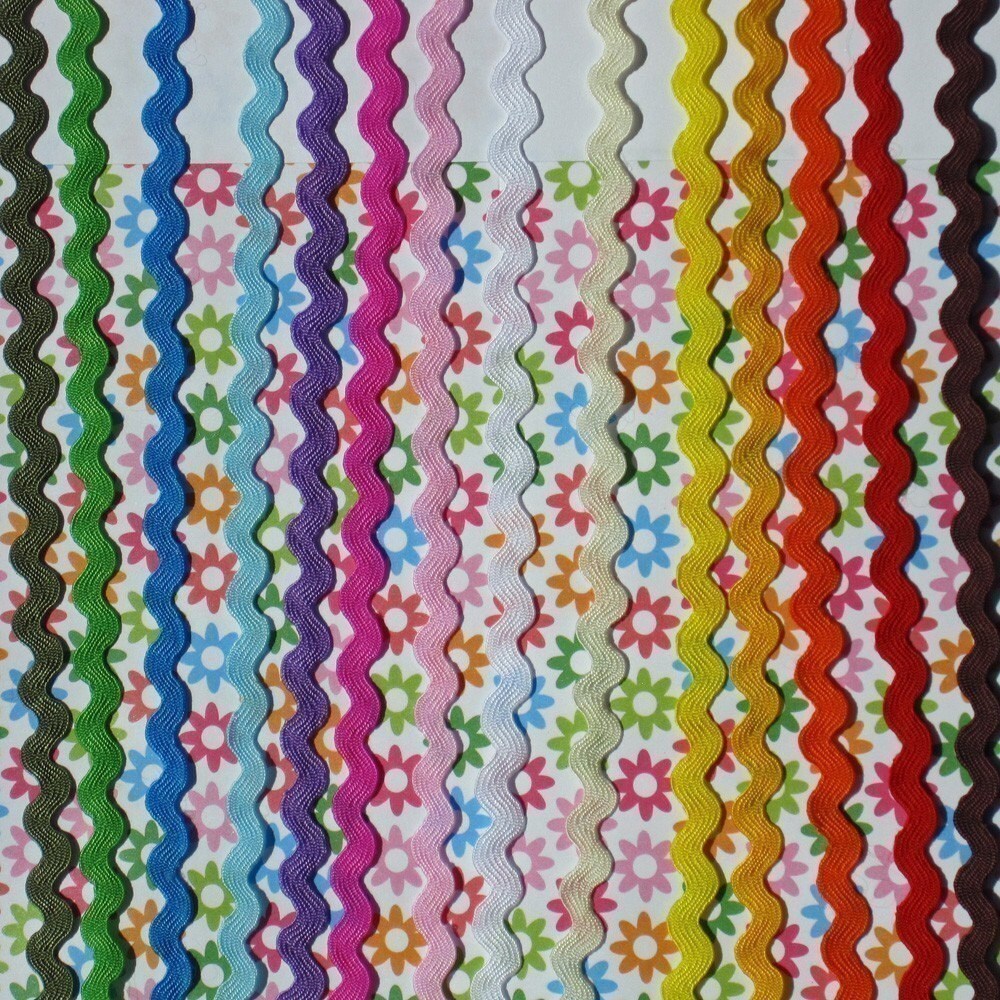 Ric Rac Rick Rack 5mm 14 Colors 2 Yds. of Each | Etsy