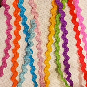 Puppy Special, 10 Spools of Ric Rac, 25 Yards Each, 3/8ths Inch - Etsy