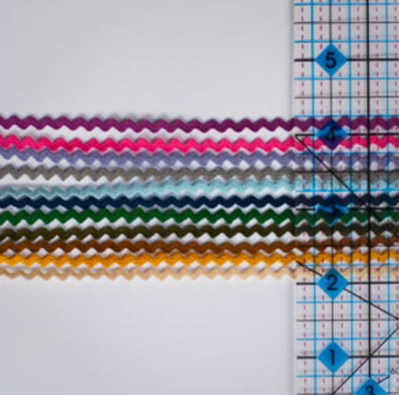 Fall Colors MINI Ric Rac 1/8ths Inch 11 Color Bundle 5 - Etsy