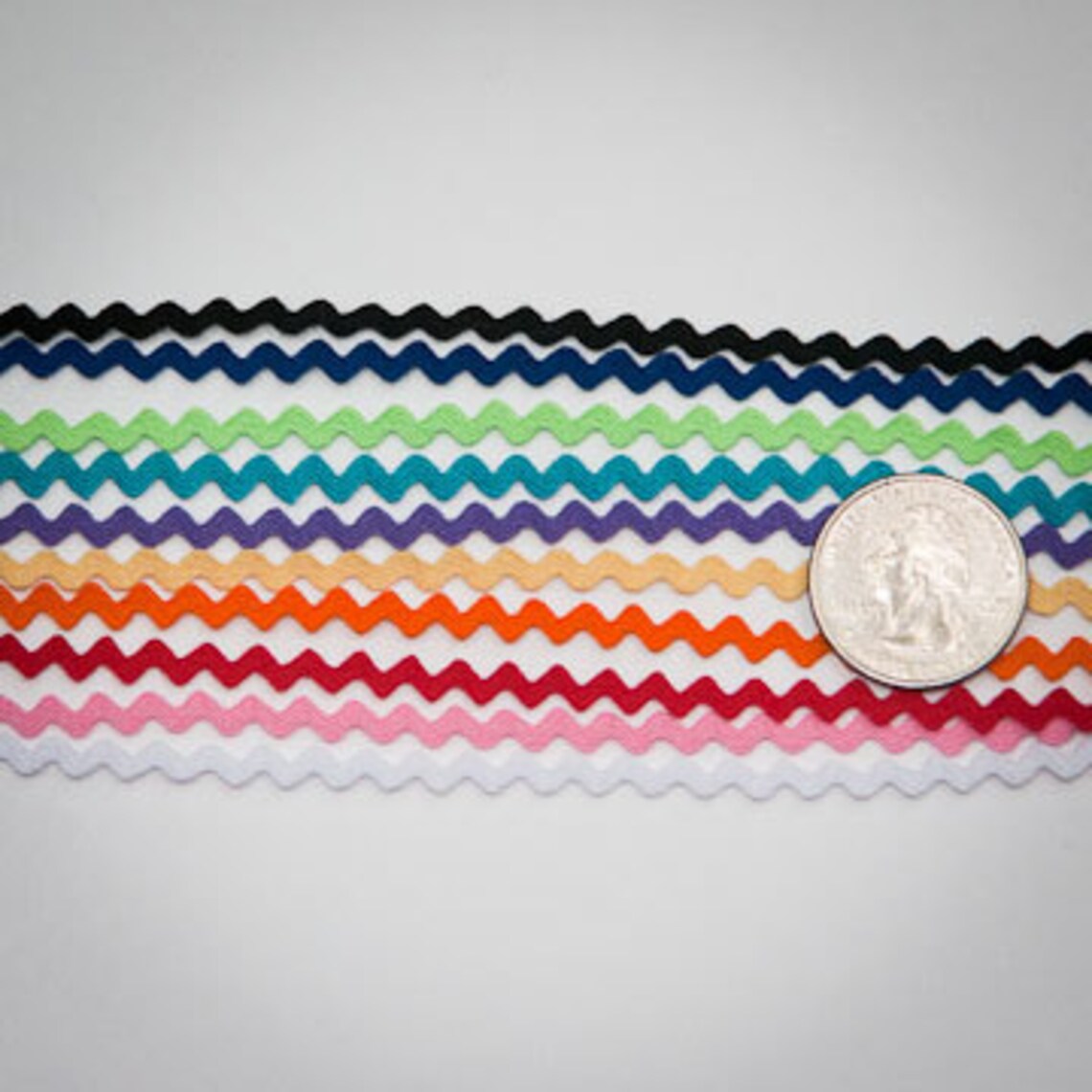 MINI Ric Rac 1/8ths Inch 10 Color Bundle 5 Yds. of Each 50 - Etsy