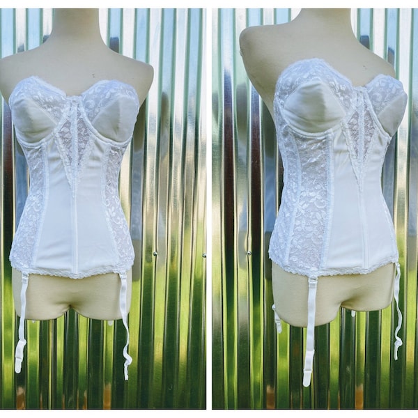 Corset With Garters - Etsy