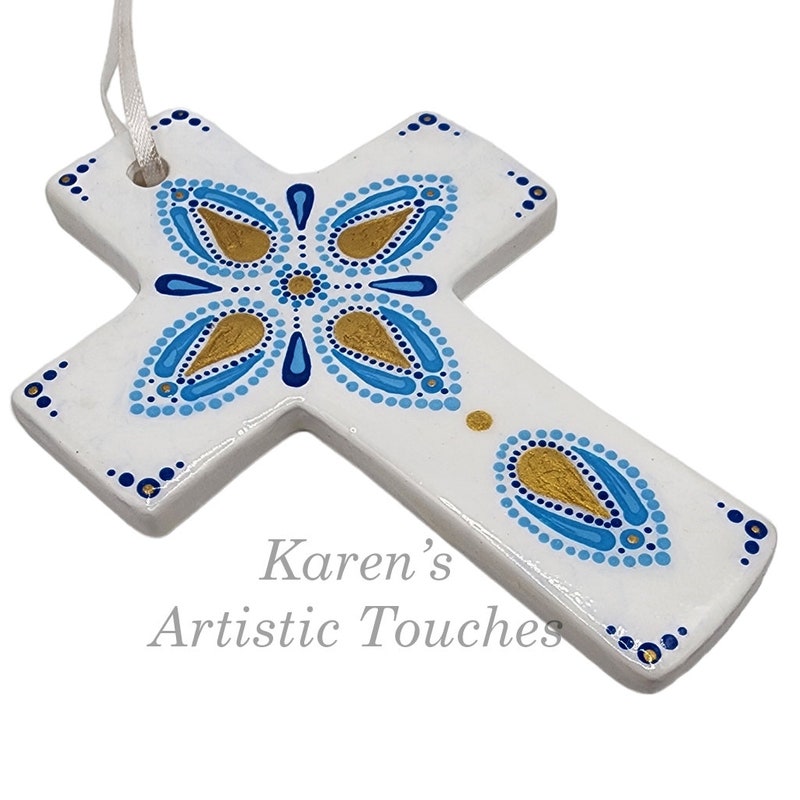 Cross Ornament - Etsy