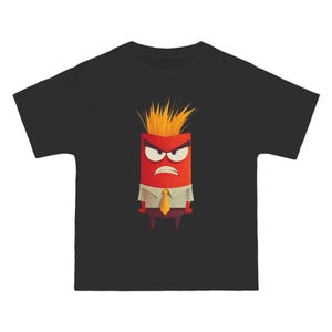 Funny Angry Red Character Digital Art – High-resolution Transparent PNG ...