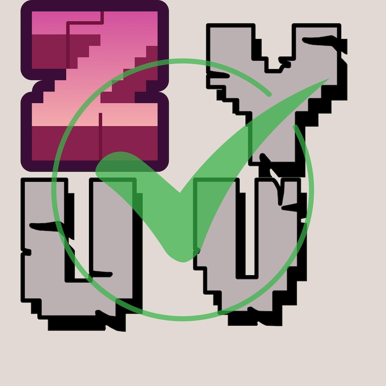 Minecraft Alphabet PNG – A-Z Block Letters for Scrapbooking, T-shirts ...