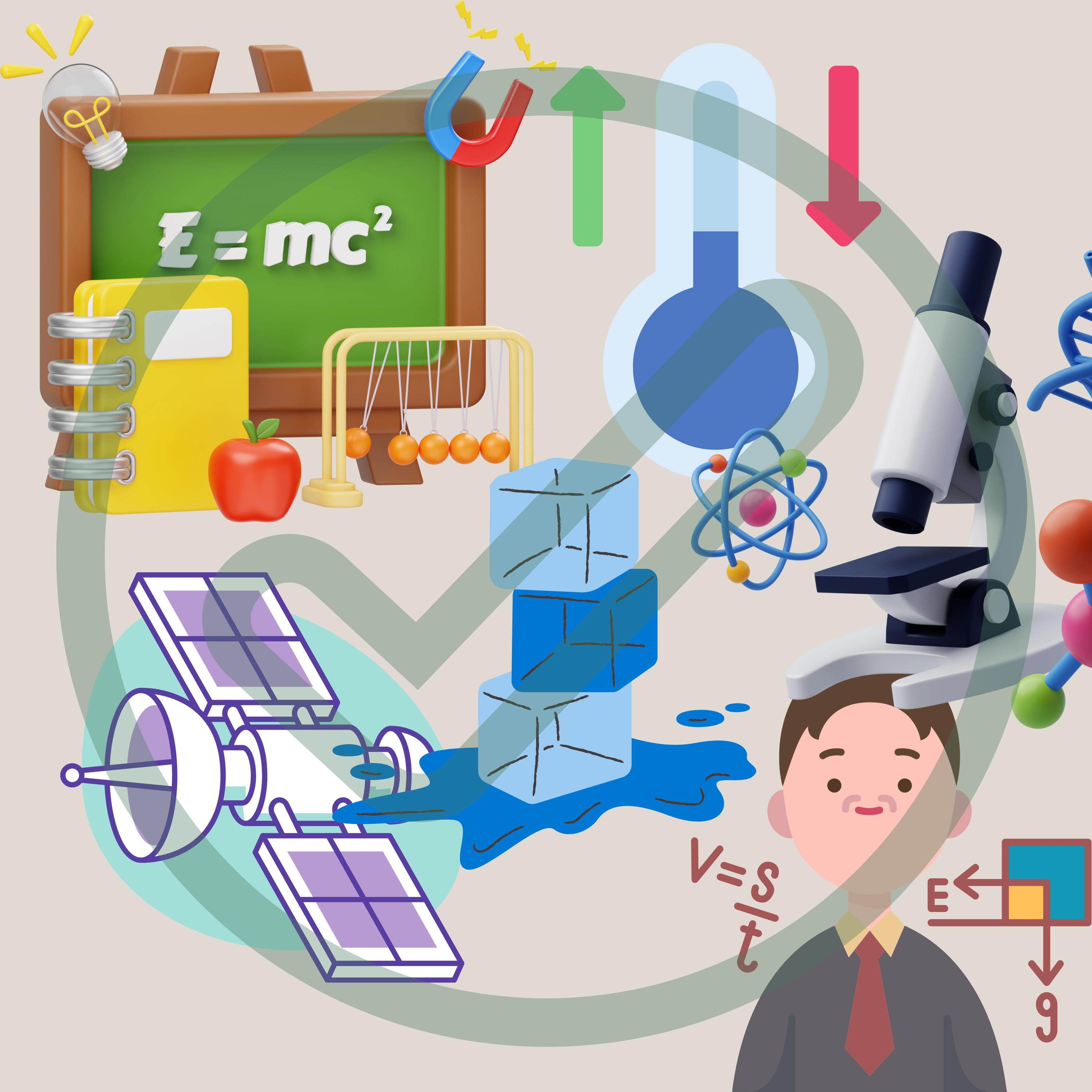 55 Physics PNG Clipart Bundle - High-quality Science Illustrations for ...