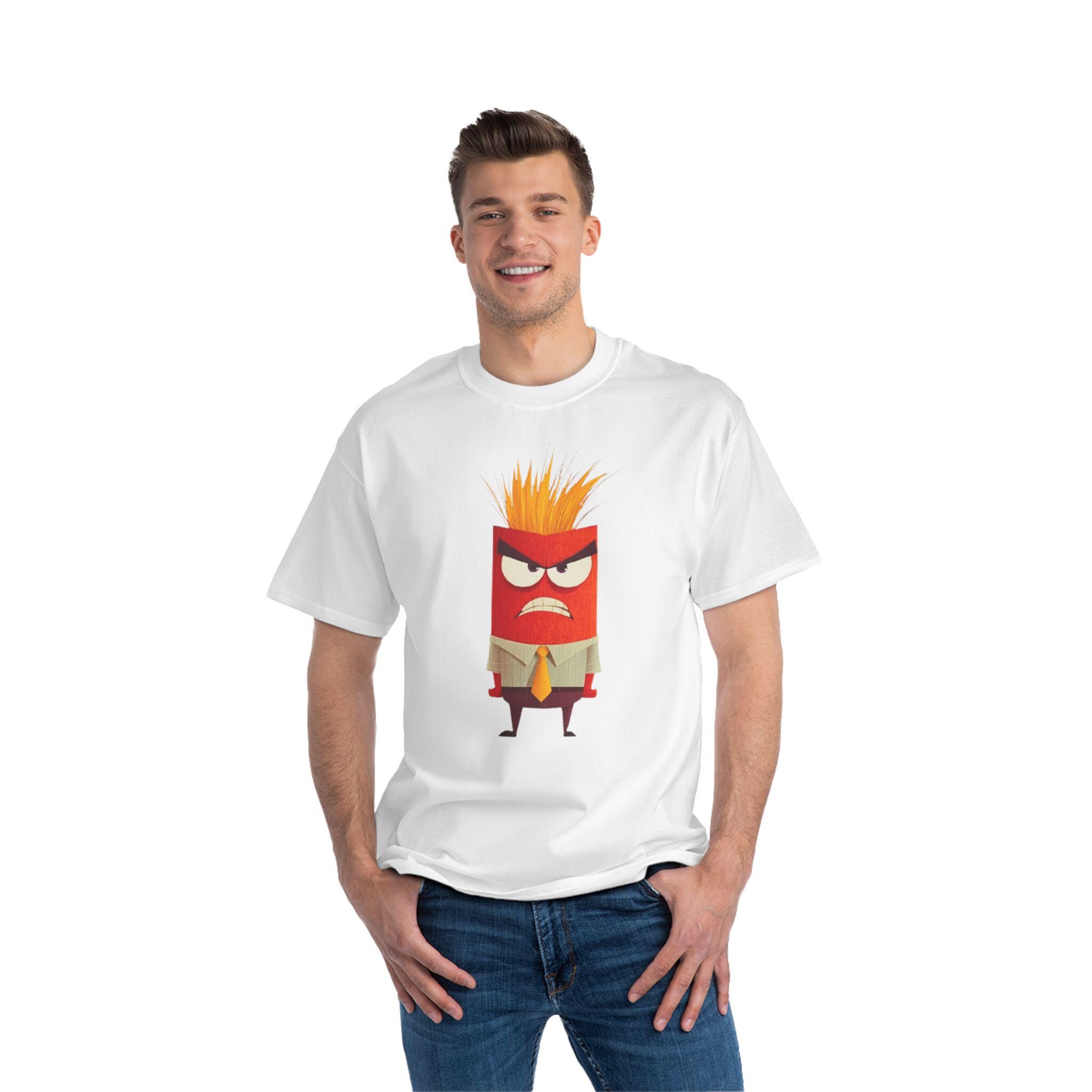 Funny Angry Red Character Digital Art – High-resolution Transparent PNG ...