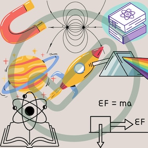 55 Physics PNG Clipart Bundle - High-quality Science Illustrations for ...