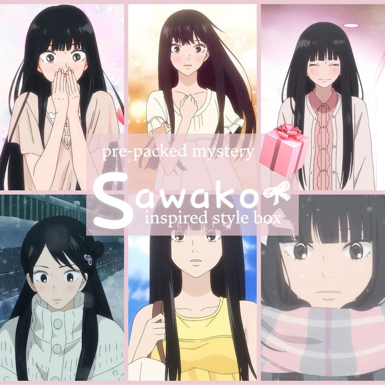 Pre-packed Mystery Style Box || Sawako Kimi Ni Todoke Inspired Thrifted ...