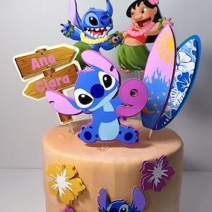 Cake Topper Lilo Stitch - Etsy