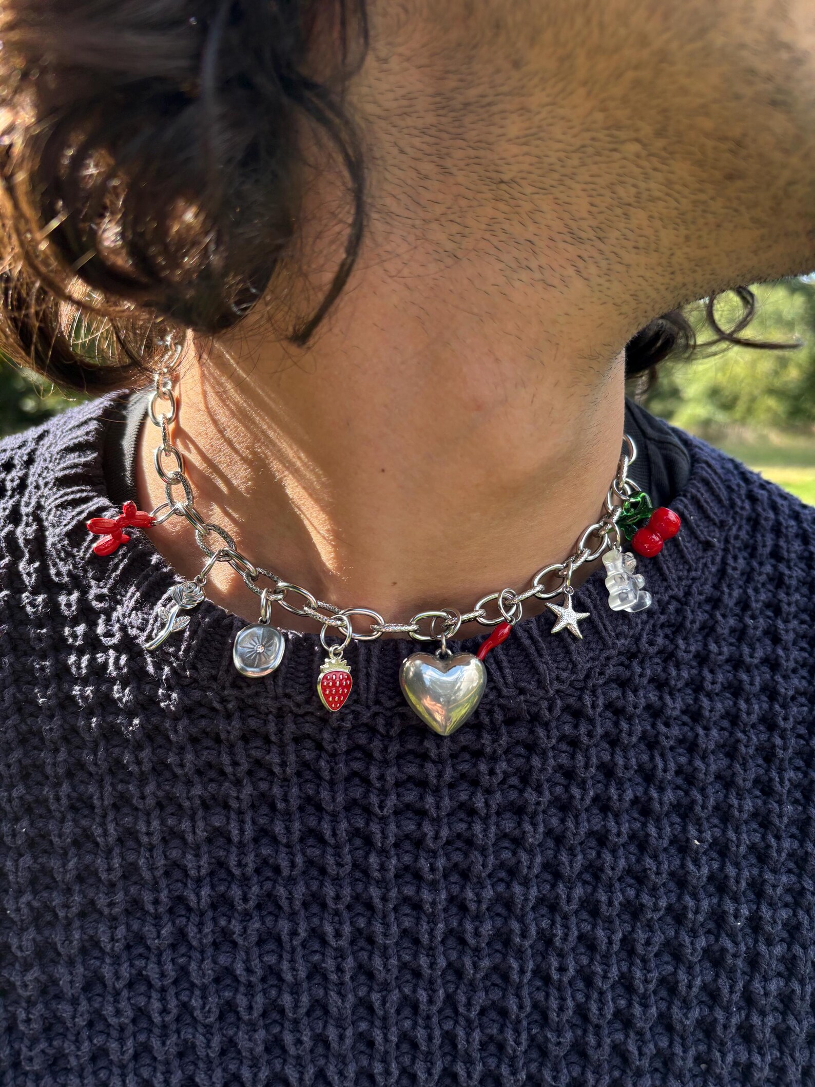 Collier personnalisable 6 à 8 charms - Etsy France