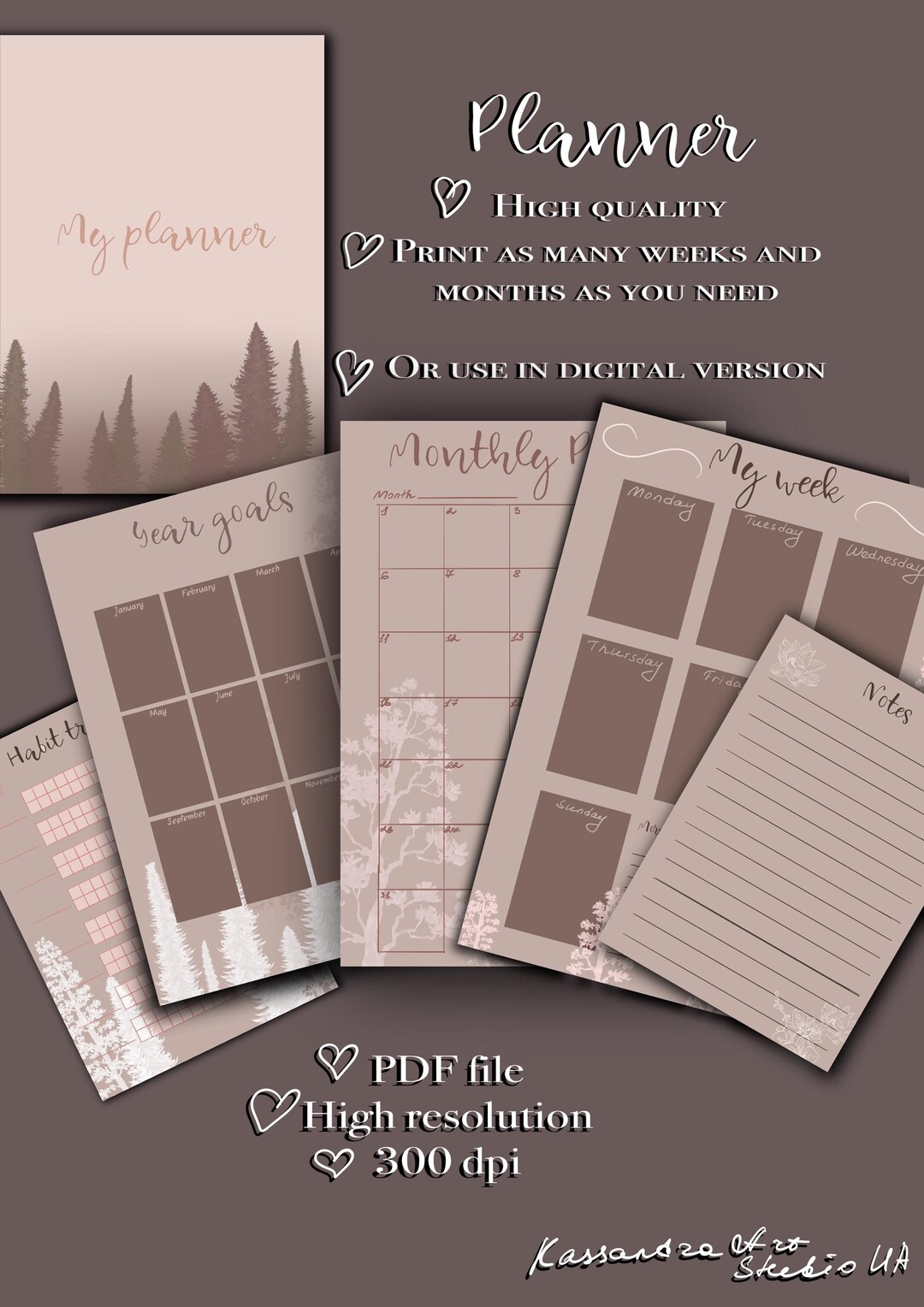 Infinite Planner: the Ultimate Printable Organizer - Etsy