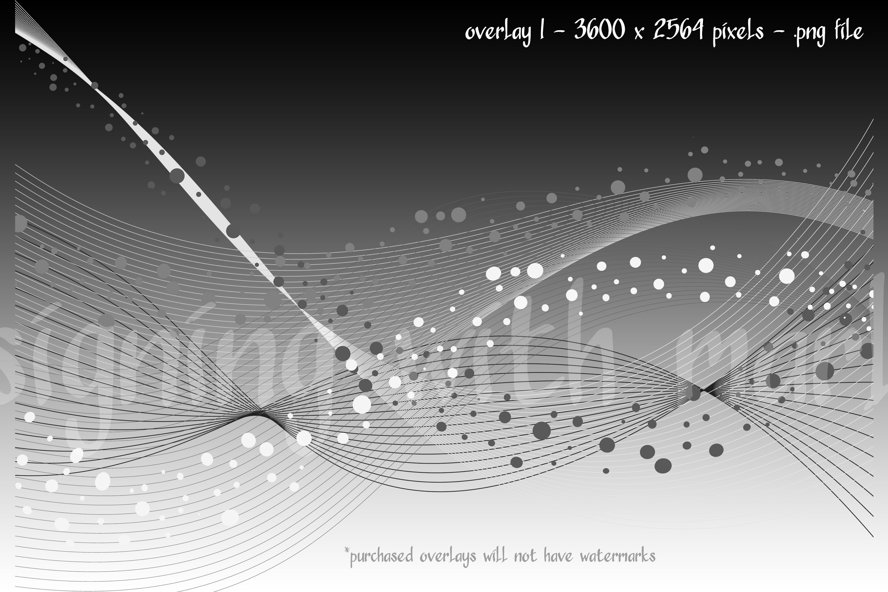 Abstract Wave Overlays | PNG Graphics | Digital Designer Tool - Etsy